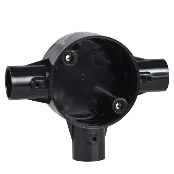 Schneider Mita 25PB/3WBX 3-Way PVC Tee Box 25mm Black – Go Magpie ...