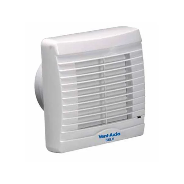 Vent-Axia Vent Axia Fan Axial Extract Low Voltage Shutter 100mm White ...