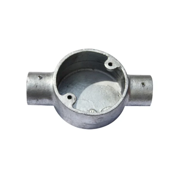 Metpro Conlok Circular Through Box 25mm Galvanised Push Fit – Go Magpie ...
