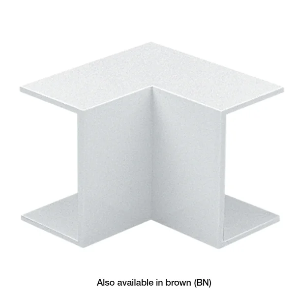 Marshall-Tufflex Bend Internal 38 x 25mm PVC White for MMT4 Trunking ...