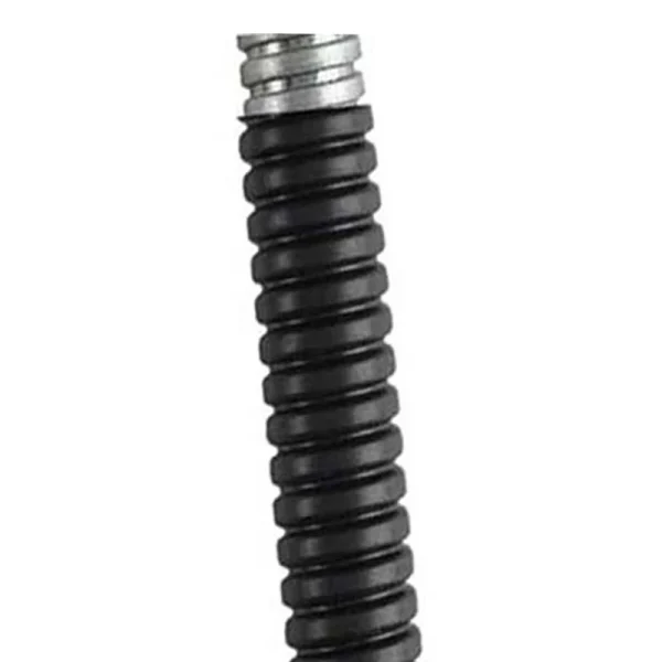 Adaptaflex Conduit Type Single Pole Flexible PVC 50mm x 10m Steel Black ...