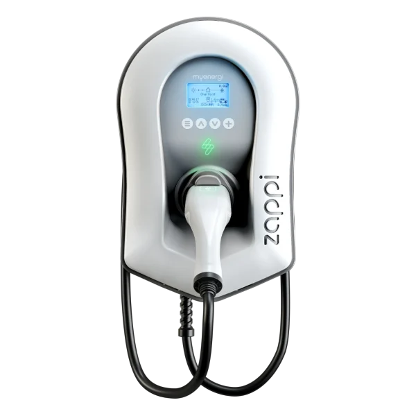 MyEnergi ZAPPI Multiphase EV Charger 7-22kW Tethered White – Go Magpie ...