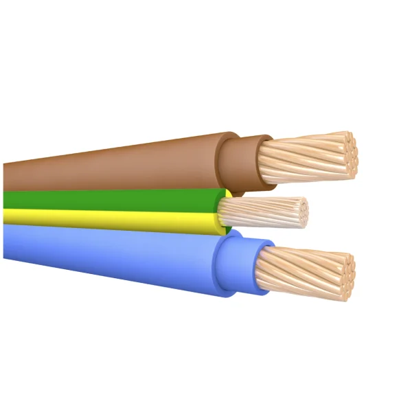 Commodity Cables 6181YHF 25.0mm² Blue/Brown PVC Pack Double Insulated ...