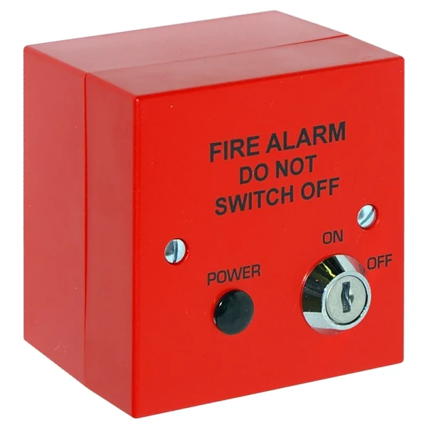 Securefast Switched Fused Spur ‘Fire Alarm’ Key Operated Red – Go ...
