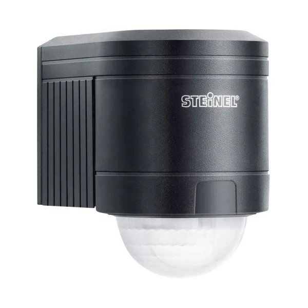 Steinel IS240BLK PIR 1kW Corner Infrared Outdoor Motion Sensor IP54 ...
