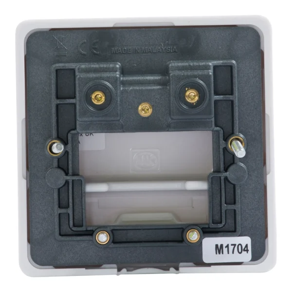 MK Electric Connection Unit Cooker Outlet 1 Gang 45A 86 x 86mm White ...