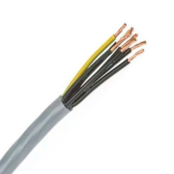 Commodity YY07C 1.5mm² Grey PVC Num/Code Control Cable 7-Core Flexible ...