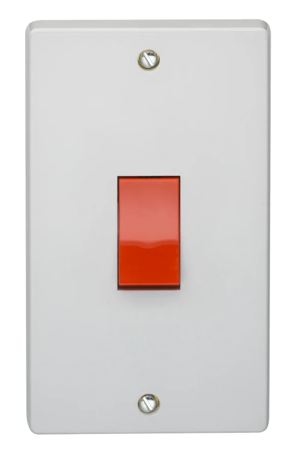 Crabtree 4500 2 Gang DP Vertical Switch 50A White – Go Magpie – Trusted ...