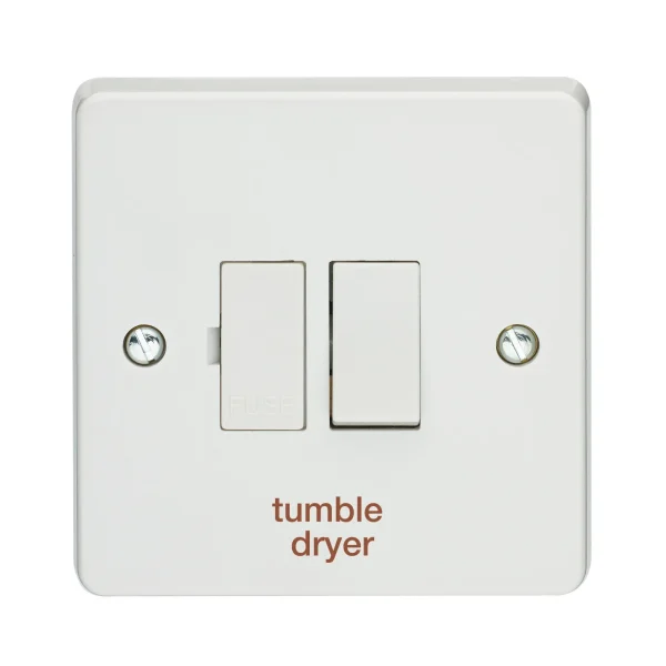 Crabtree 13A Double Pole Switched Fused Spur Connection Unit Printed ...