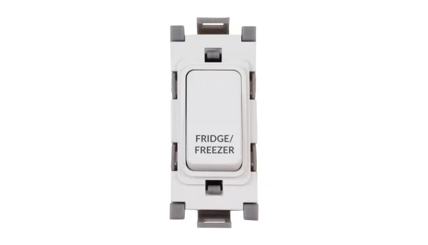 Deta Grid Switch Double Pole Module 20A White Marked Fridge Freezer ...