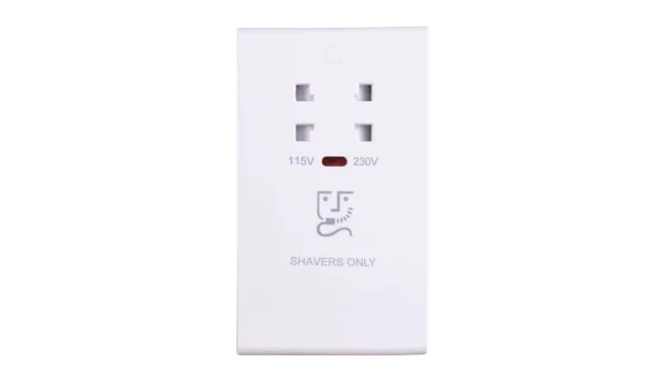 Deta Shaver Socket Neon 115/240V White Moulded – Go Magpie – Trusted ...