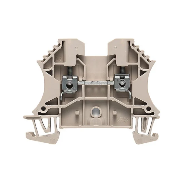 Weidmuller Terminal Feed Through WDU 2.5 2.5mm 24A 800V Beige Screw ...