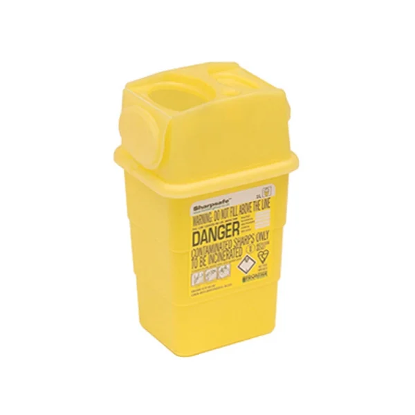 Safety First Aid Sharps Disposal Box (1 Litre) – Go Magpie – Trusted ...