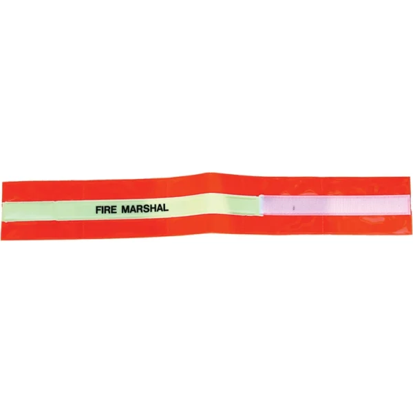 Safety First Aid Velcro Closure Fire Marshal Arm Band – Go Magpie ...