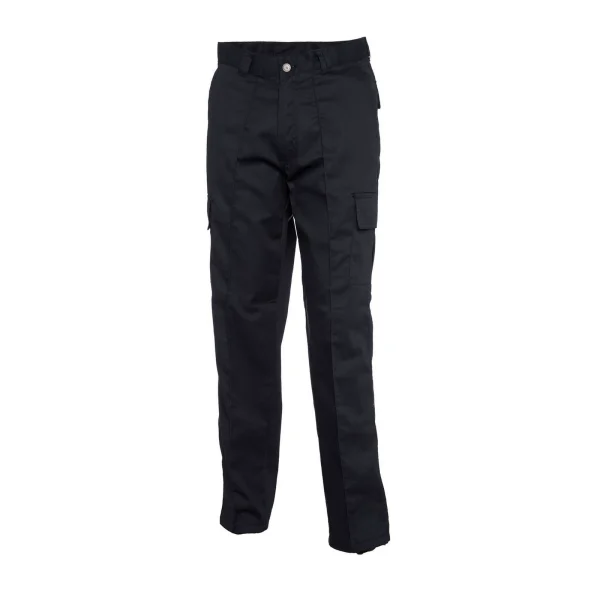 UC902 Polycotton Cargo Trouser Long Fit 30″ Black – Go Magpie – Trusted ...