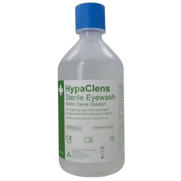 Safety First Aid Eyewash Solution Bottle 500ml – Go Magpie – Trusted ...