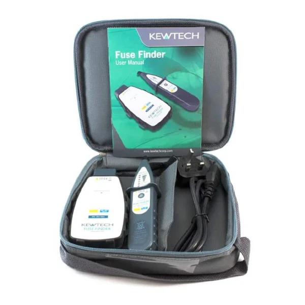 Kewtech Fuse Finder receiver, transmitter & Mains lead only – Go Magpie ...