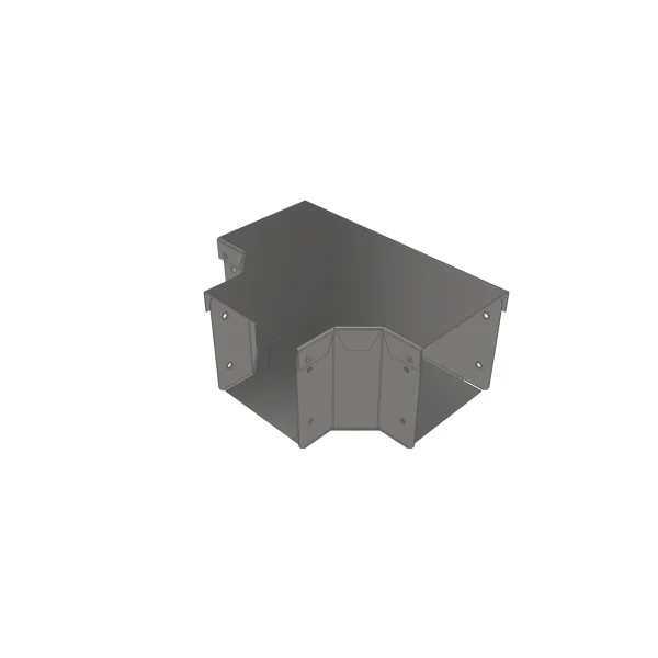 Unistrut Cable Trunking Equal Tee Piece Top Lid 150mm x 150mm ...
