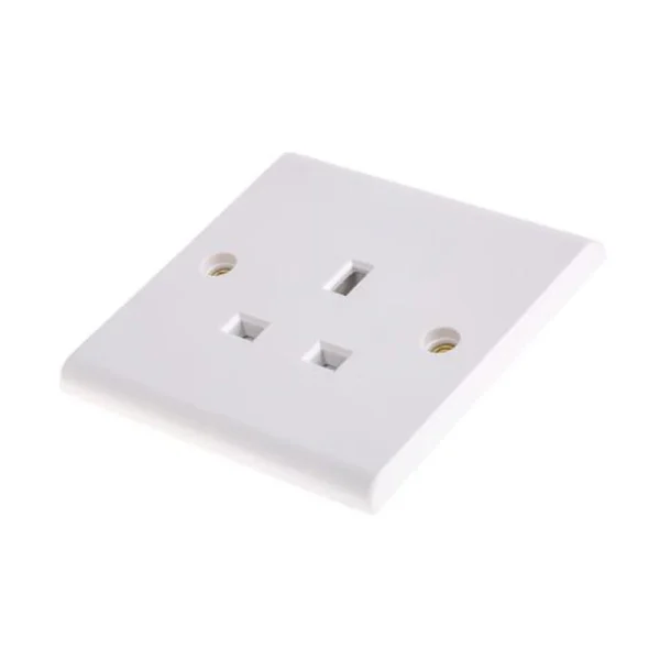 Deta Socket 1 Gang Unswitched 13A White Moulded – Go Magpie – Trusted ...