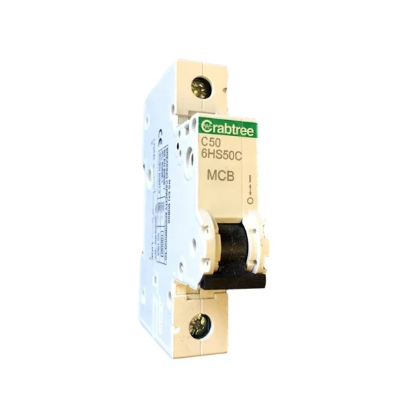 Crabtree Loadstar MCB SP Type C 50A 10kA – Go Magpie – Trusted Brands ...