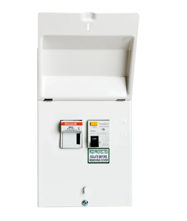 FuseBox 100A 100mA Time Delayed Type-A RCD – 63A 80A 100A gG Fuses – Go ...