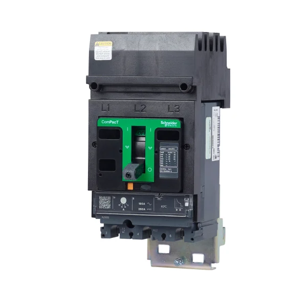 Schneider Electric I-Line MCCB Circuit Breaker 3 Poles 100A Rating 25kA ...