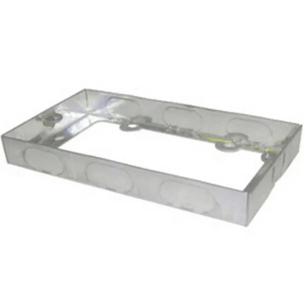 Appleby 2 Gang Flush Steel Extension Box 16mm Depth – Go Magpie ...