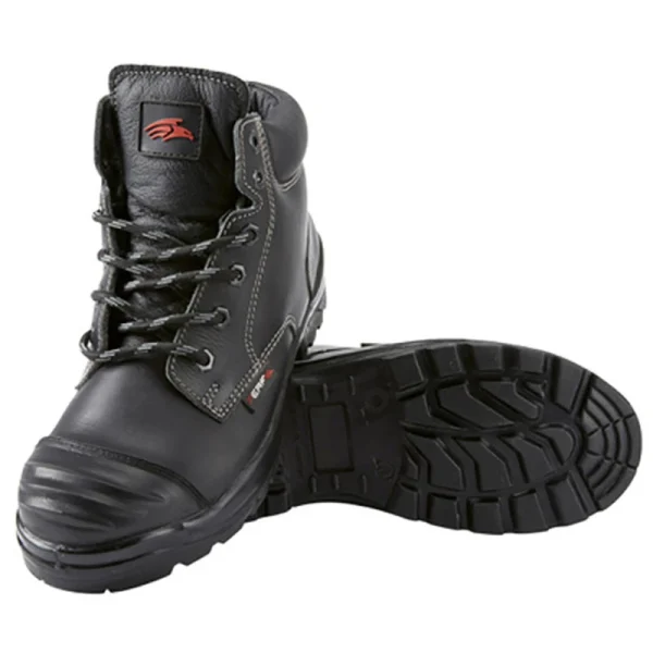DDR Derby Safety Boot with Steel Toe Cap S3 Size 7 Black – Go Magpie ...