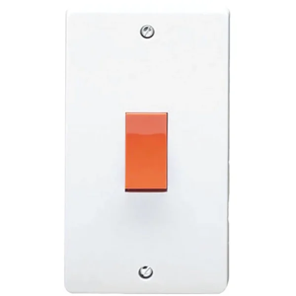 Crabtree 4500 2 Gang DP Vertical Switch 50A White – Go Magpie – Trusted ...