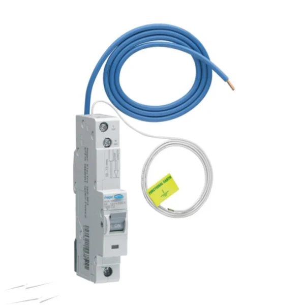 Hager RCBO Single Pole Class A Type B 6A 30Ma 10Ka 1 Module – Go Magpie ...