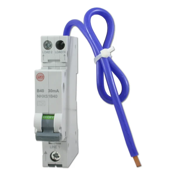 Wylex 40A 30mA SPswN B Curve 6kA Type A Miniature RCBO – Go Magpie ...