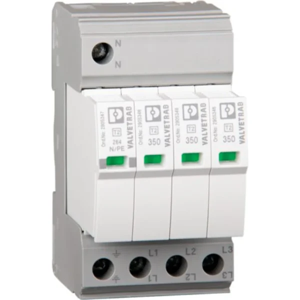 Hager Surge Protector Kit Type II For Triple Pole+Neutral Boards 250A ...