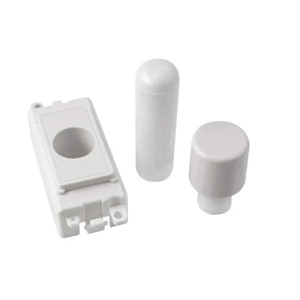 Click Gridpro Dimmer Unit 1 Module Mounting Kit White White Insert – Go ...