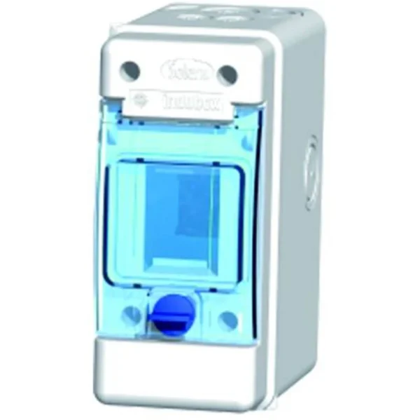Wiska Distribution Box Indubox 3 Module 85X155X100mm Grey Smoked IP65 ...