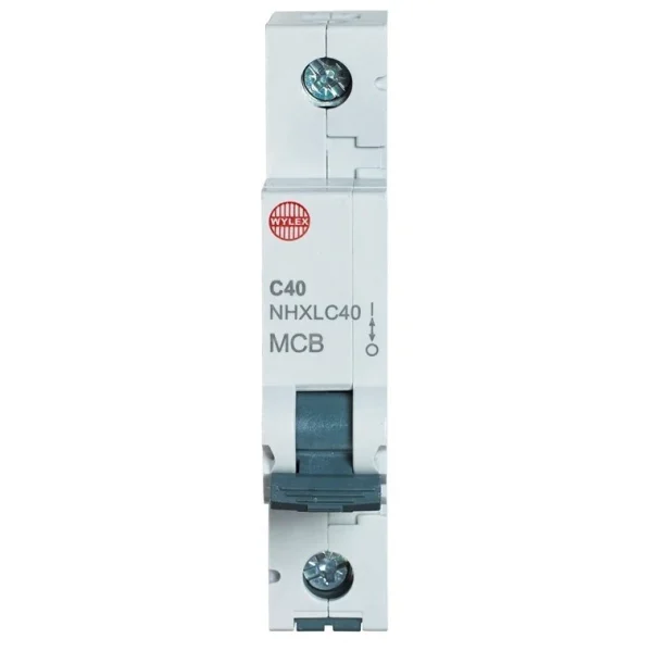 Wylex 40A SP Type C 6kA MCB – Go Magpie – Trusted Brands for Electrical ...