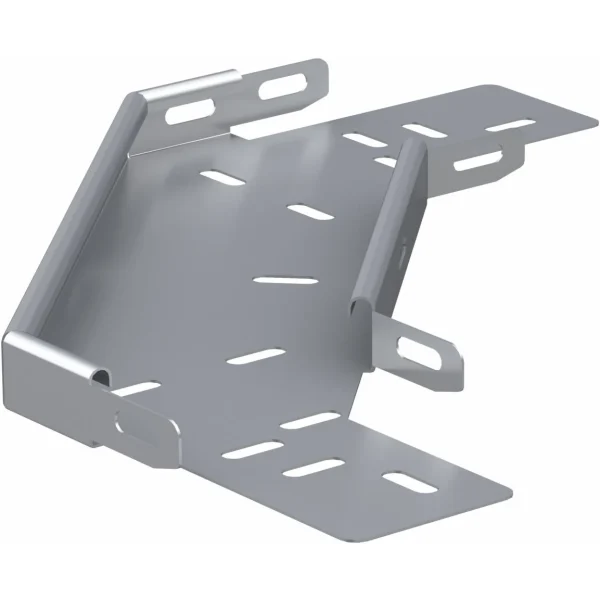 Metpro 100mm Galv Medium Duty Return Flange 90 Degree Cable Tray Flat ...