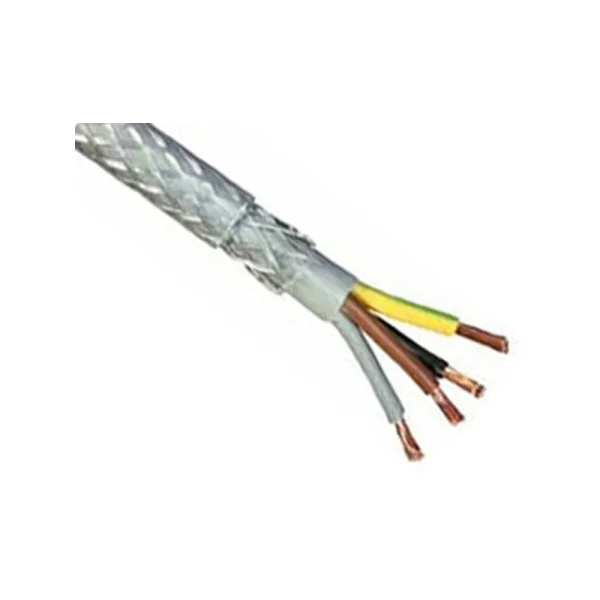 Commodity SY04C 4.0mm² Clear PVC Num/Code Steel Braid Cable 4-Core ...