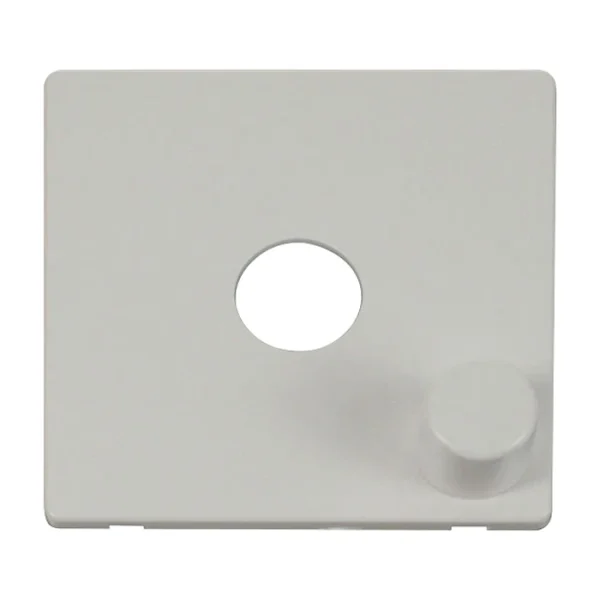 Click Scolmore Front Plate 1 Gang Dimmer Switch Polar White – Go Magpie ...