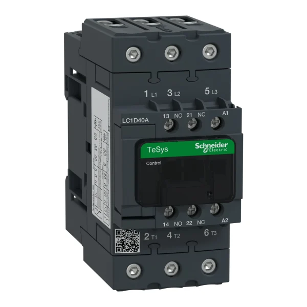 Schneider Electric Contactor Triple Pole 1Normally Open+1Normally ...