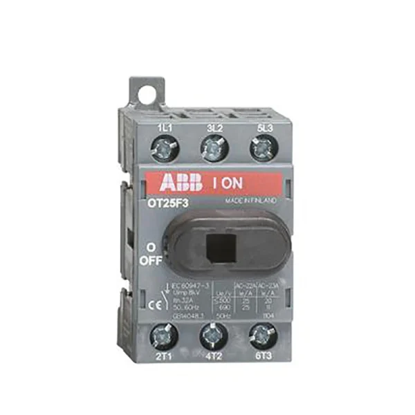 ABB Switch Disconnector Front Operated TP Term Clamps 25A IP20 – Go ...
