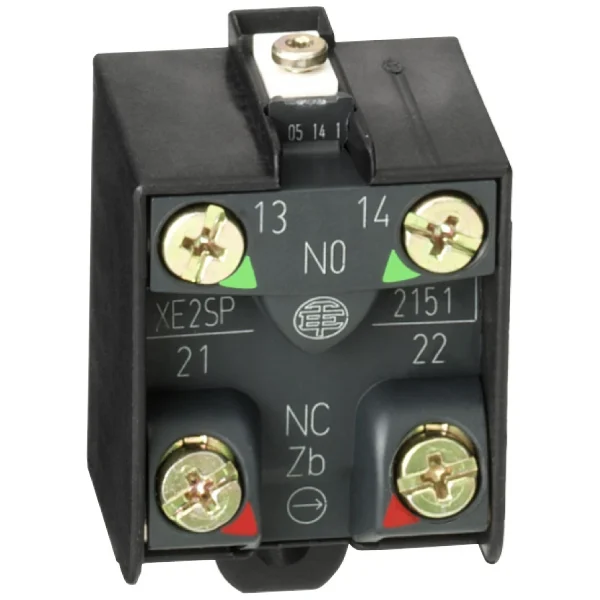 Telemecanique Sensors Limit Switch Contact Block 1NC+1NO Snap Action ...