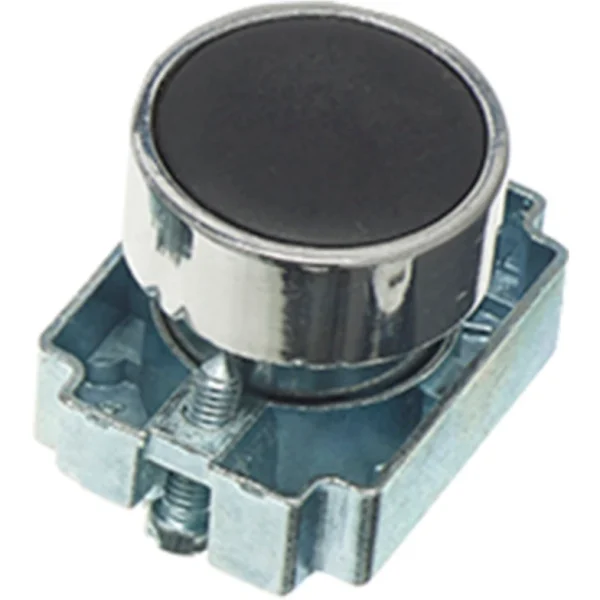 Push Button Flush Mounting Collar IP65 22.5mm Black Metal – Go Magpie ...