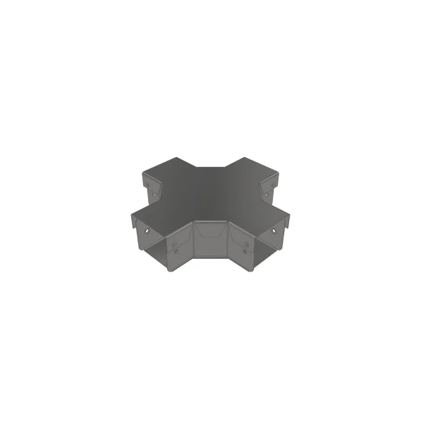 Unistrut Cable Trunking Top Lid Cross Over 150mm x 150mm Pre Galvanised ...