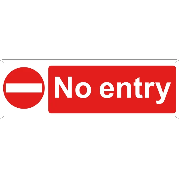 Easyfix Sign Semi Rigid No Entry – Go Magpie – Trusted Brands for ...