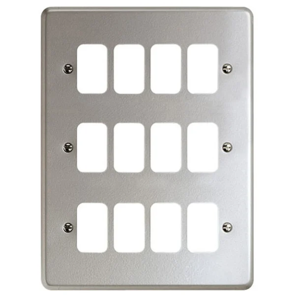 Front Plate 12 Module 146 x 207mm Aluminium – Go Magpie – Trusted ...