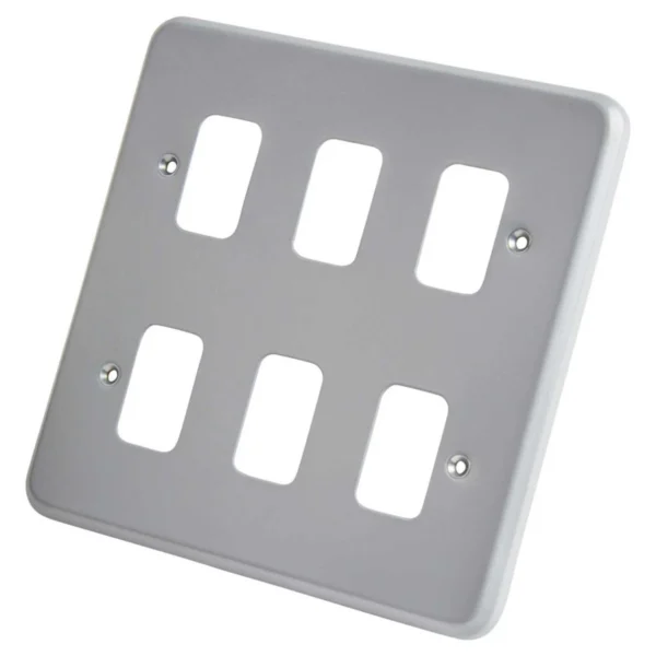 Front Plate 6 Module 146 x 146mm Aluminium – Go Magpie – Trusted brands ...