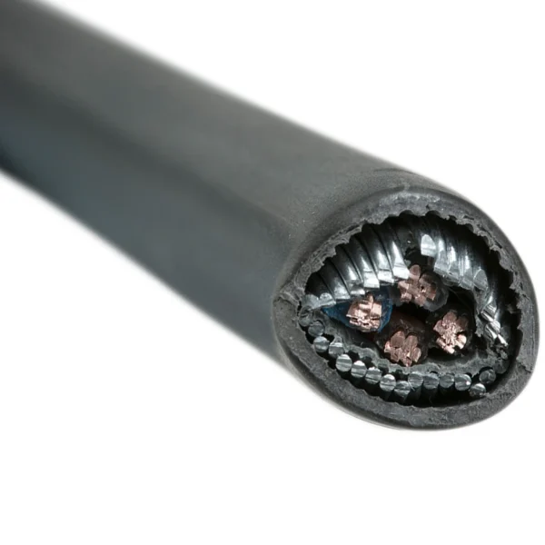 Commodity Cables 4-Core 2.5mm² Copper Steel Wire Armoured Cable Black ...