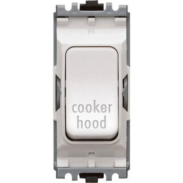 MK Electric Grid Switch 1Way Double Pole Cooker Hood 20A White – Go ...