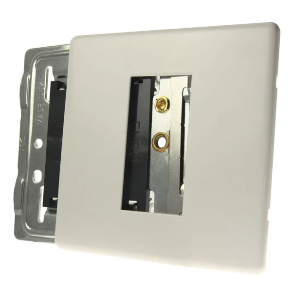 MK Electric MK Front Plate 1 Module Euro 25 x 50mm White – Go Magpie ...