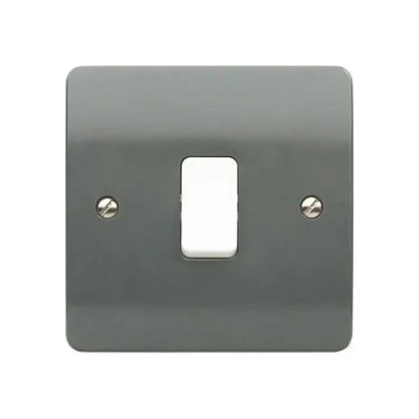 MK Electric Plate Switch 1 Gang 2Way Single Pole White Rocker 10A ...
